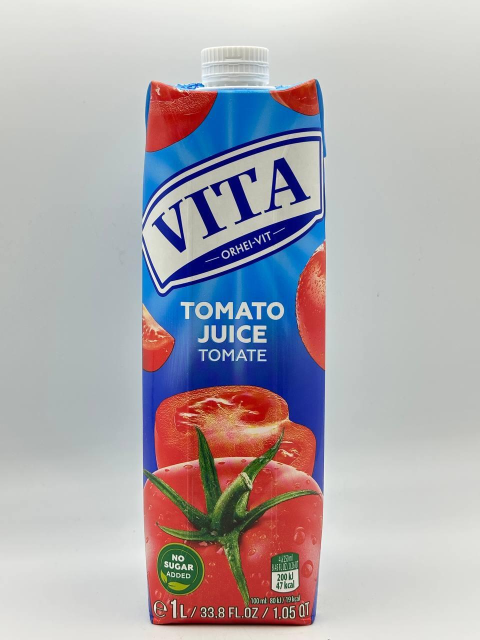 Vita Tomato Juice 1L. - Gala Apple International